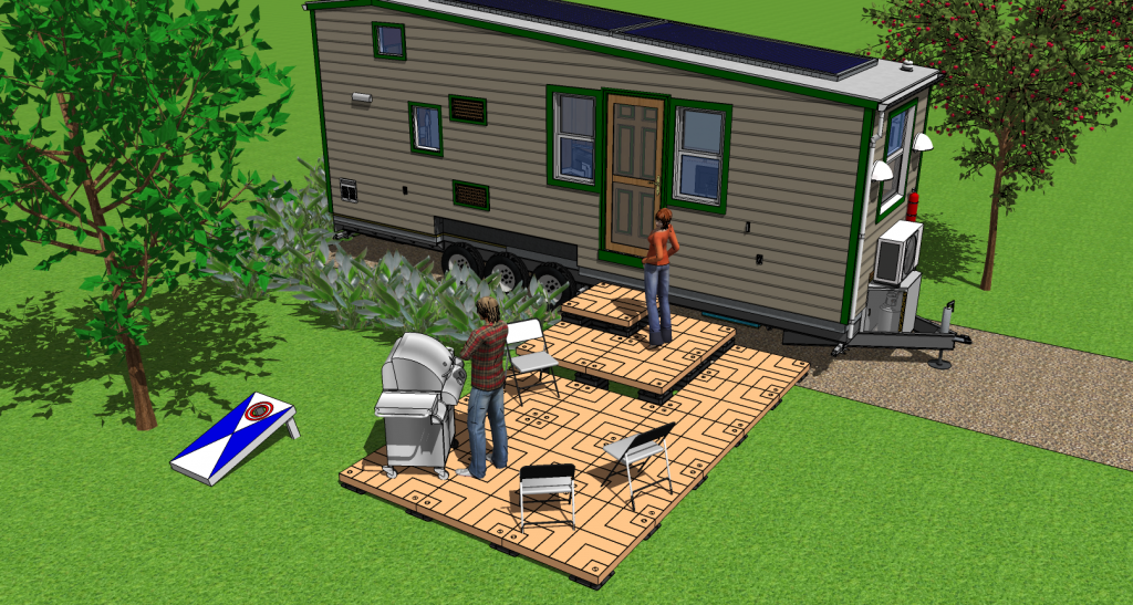 UDECX portable and DIY patio system is perfect for tiny homesUDECX