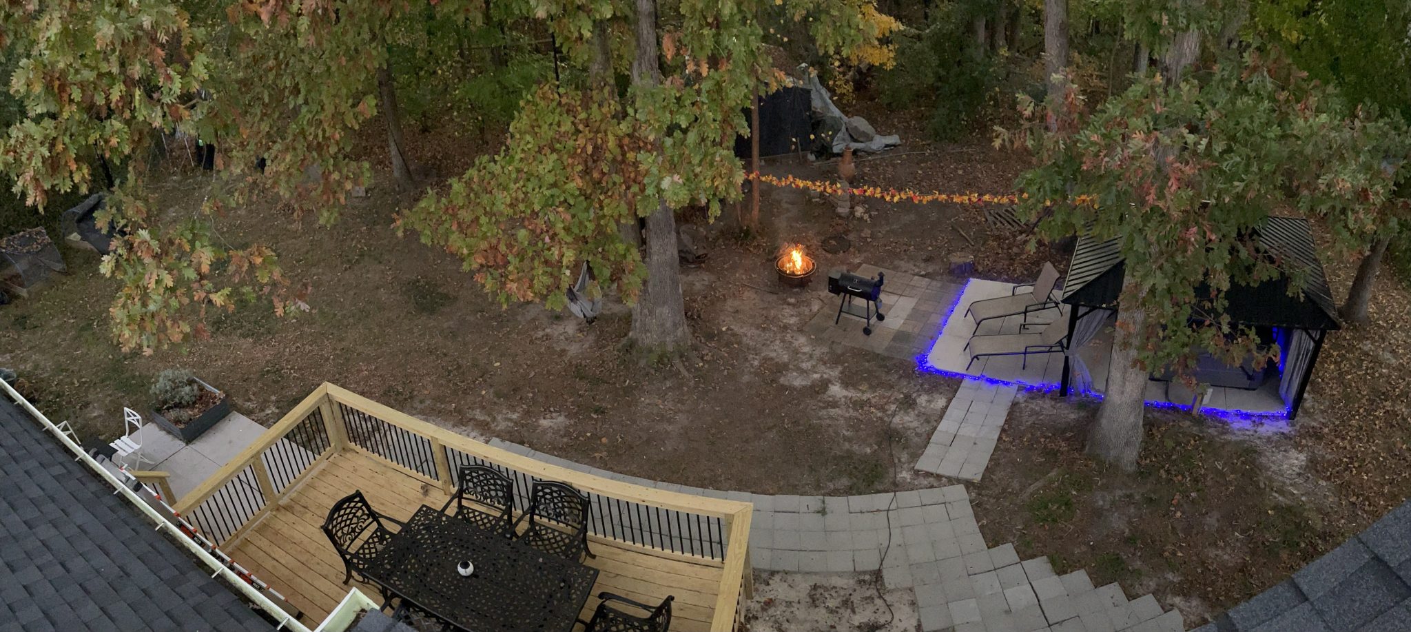 Featured Install - Fall Patio with Hot Tub - UDECXUDECX